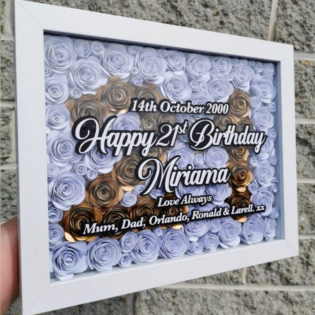 Number Birthday Frame - Handmade By Artsya