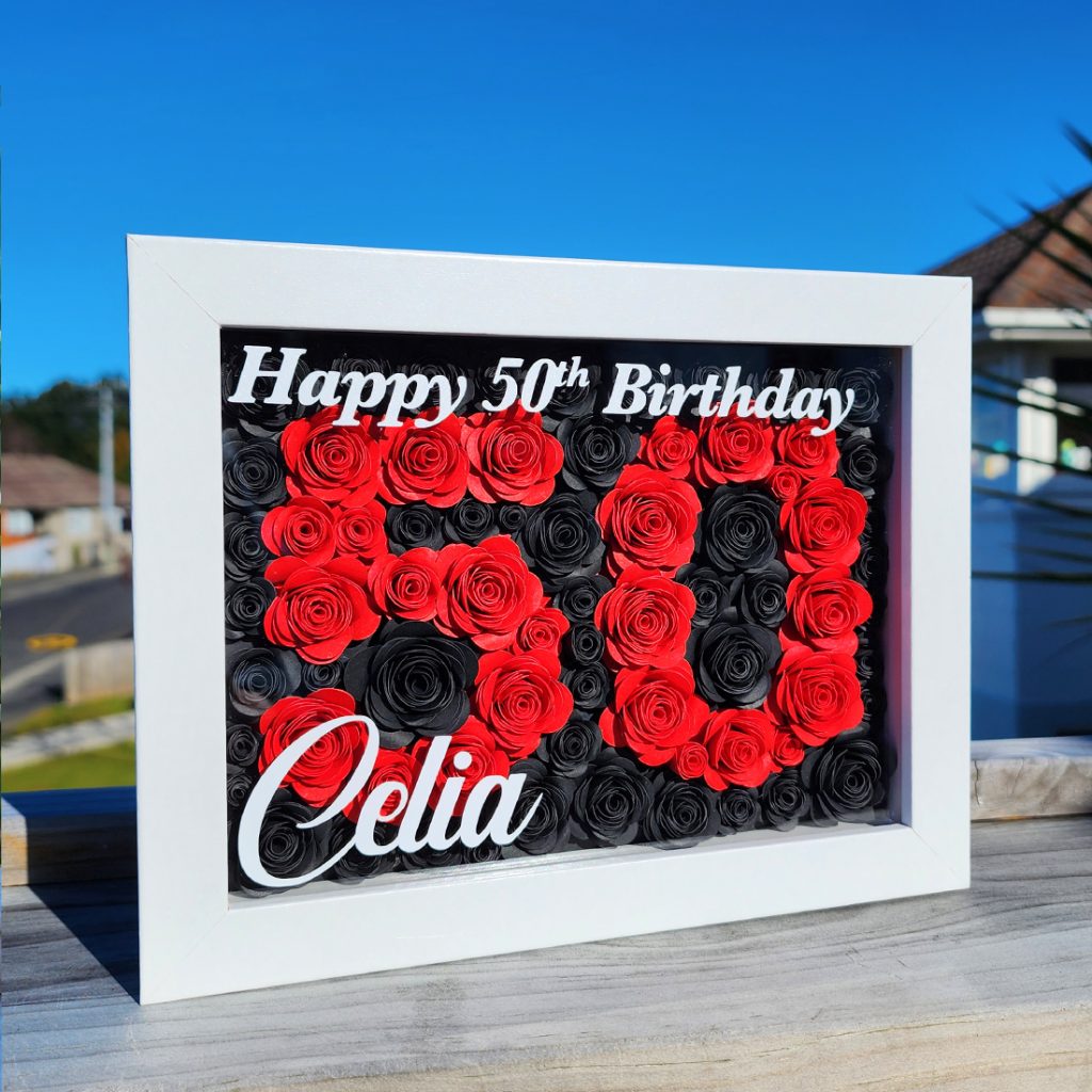 Number Birthday Frame - Handmade By Artsya