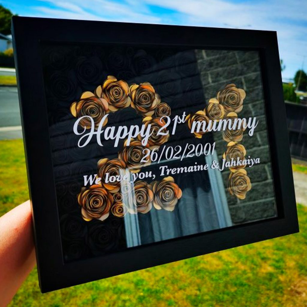 Number Birthday Frame - Handmade By Artsya