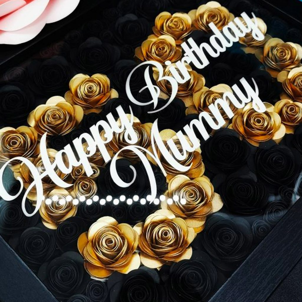 Number Birthday Frame - Handmade By Artsya