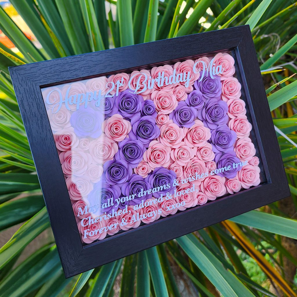 Number Birthday Frame - Handmade By Artsya