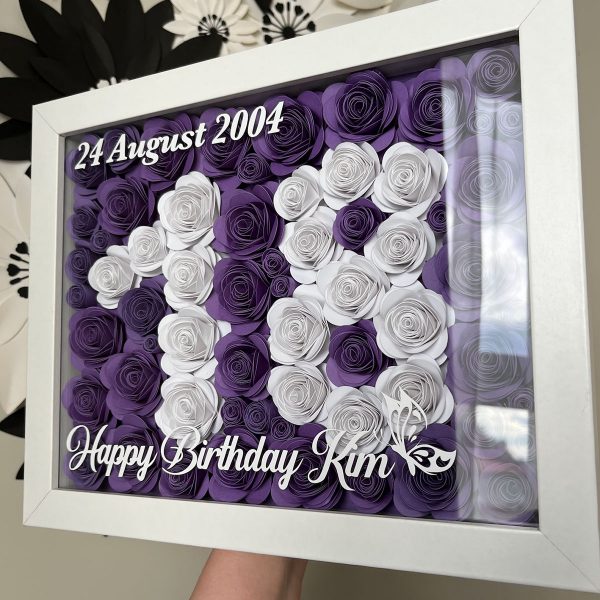 Number Birthday Frame - Handmade By Artsya