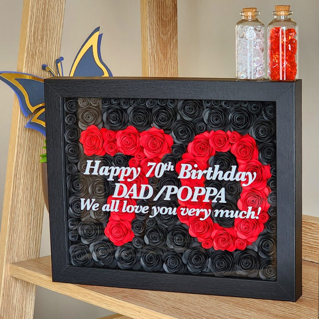 Number Birthday Frame - Handmade By Artsya