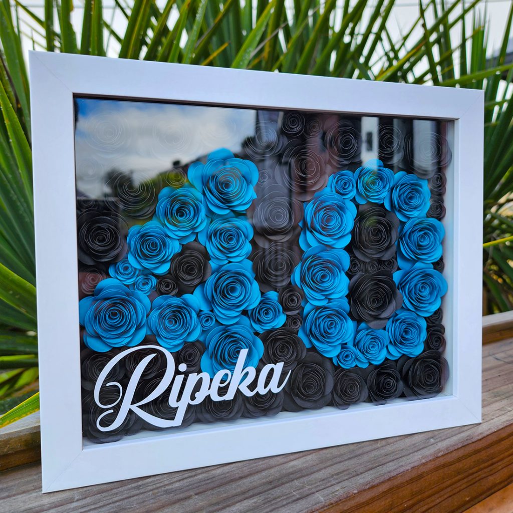 Number Birthday Frame - Handmade By Artsya