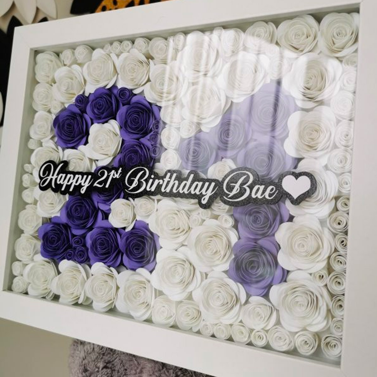 Number Birthday Frame - Handmade By Artsya