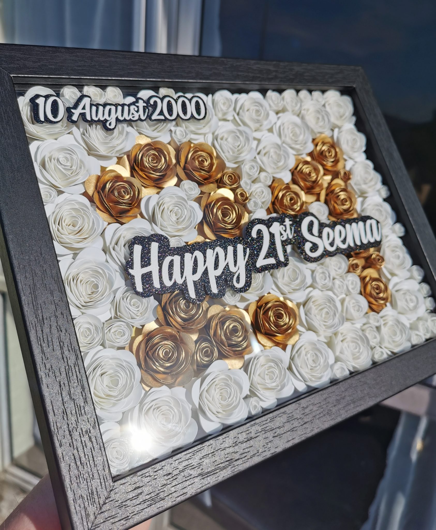 Number Birthday Frame - Handmade By Artsya