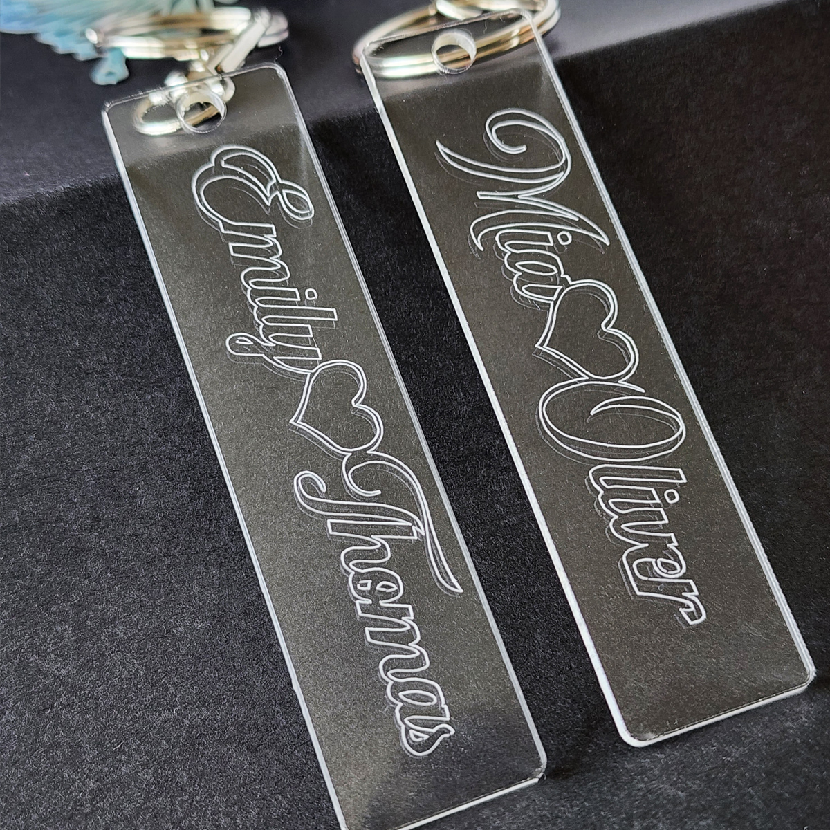 Engraved Name Keychain - Handmade By Artsya